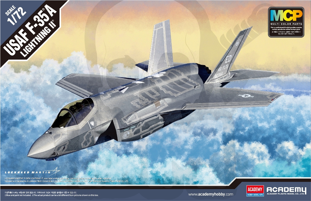Battle-Models > Academy 12507 USAF F-35A Lighting II 1:72